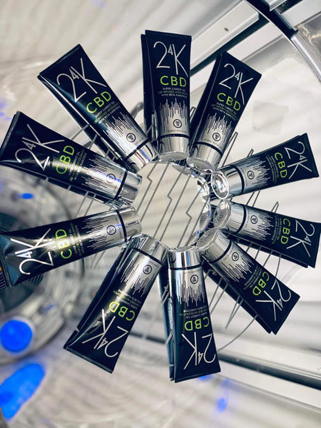 24K CBD – Sun Shower Tanning